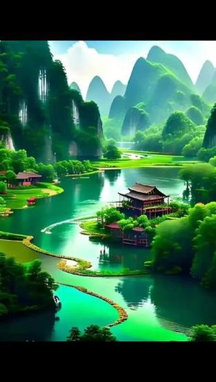 山水风景视频高清免费下载图标
