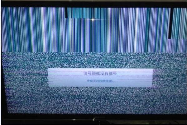 看电视感觉画面会跳动图标