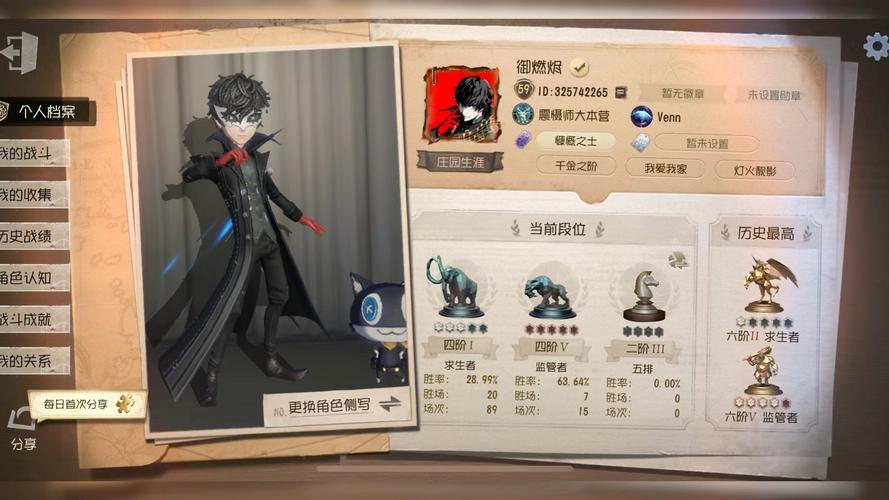 第五人格一年清号