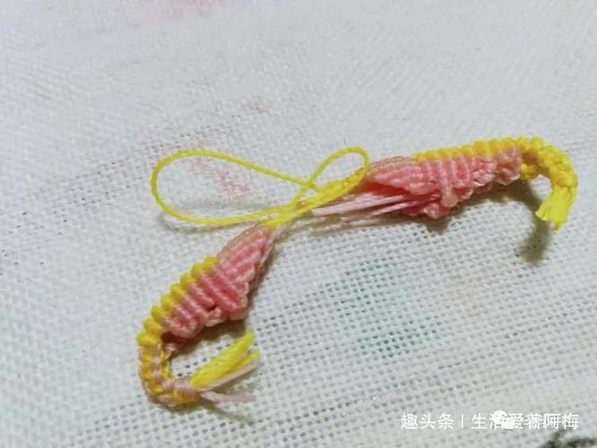 如何用绳子编龙虾图标