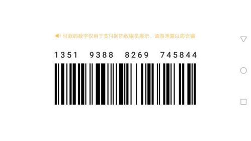 微信付款扫出来是数字截图