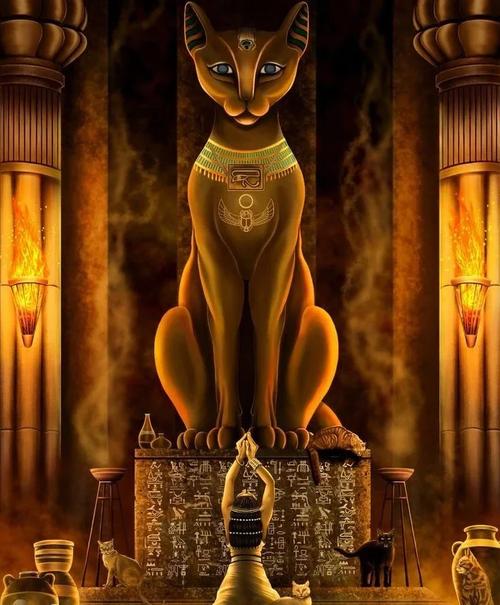 猫神灯神图标
