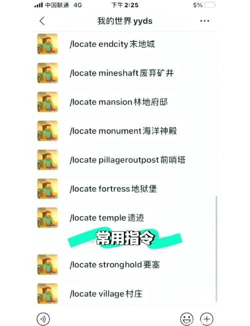 末地城堡的指令截图