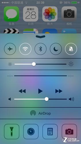 ios10如何更改控制中心图标