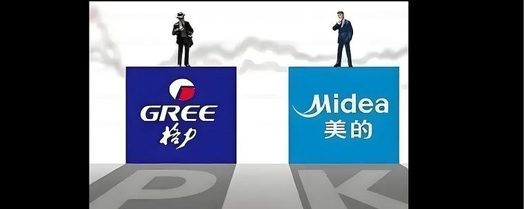 美的和格力中央空调图标