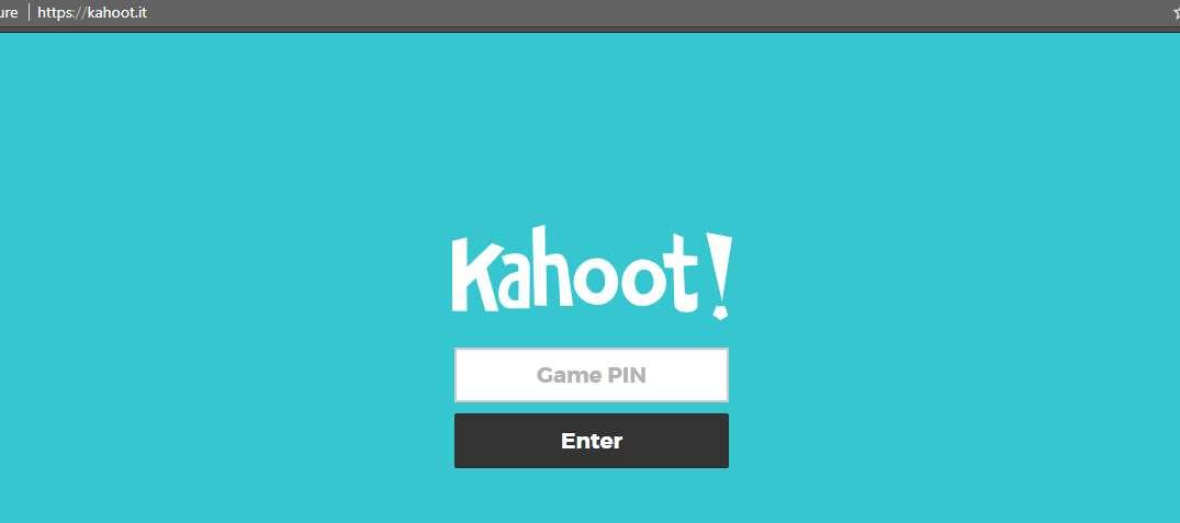 kahoot enter game pin