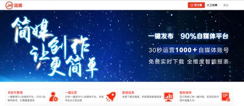 自媒体创作平台截图