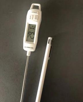 得力温度计说明书图标