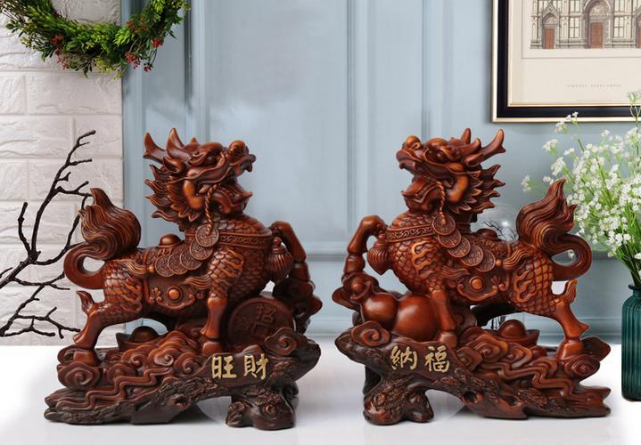 镇宅麒麟摆放位置图标