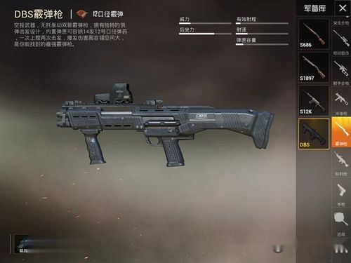 和平精英空投霰弹枪图标