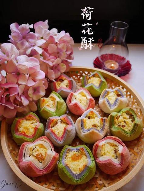 莲花酥与荷花酥图标