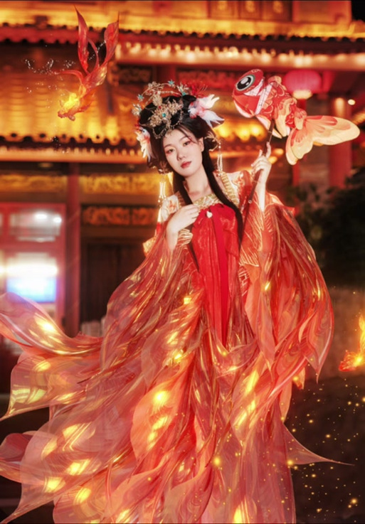 锦鲤汉服的正确穿法图标