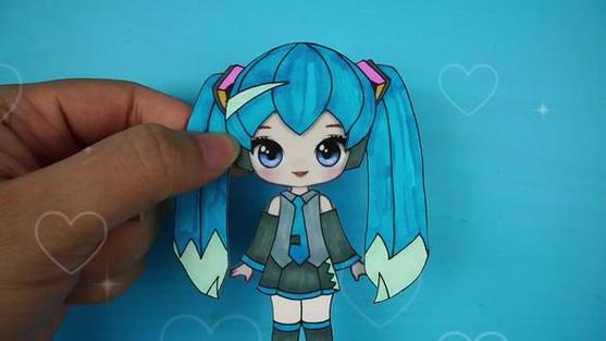 初音未来换装贴纸截图