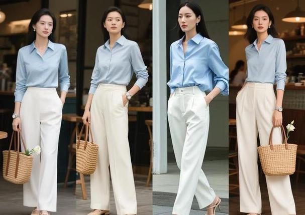 白色衣服怎么搭配裤子图标