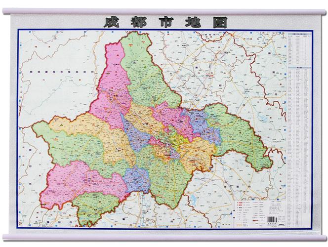 成都市区地图高清版大图图标