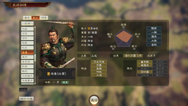三国志14强力武将图标