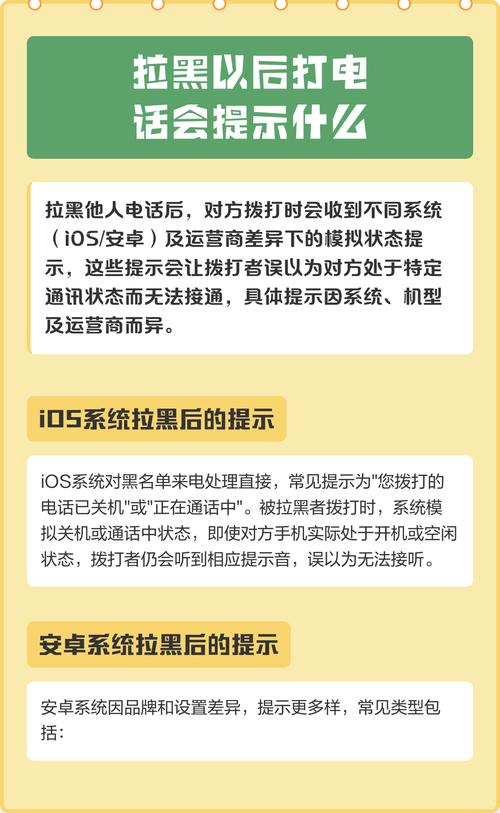 拉黑以后电话提示什么图标