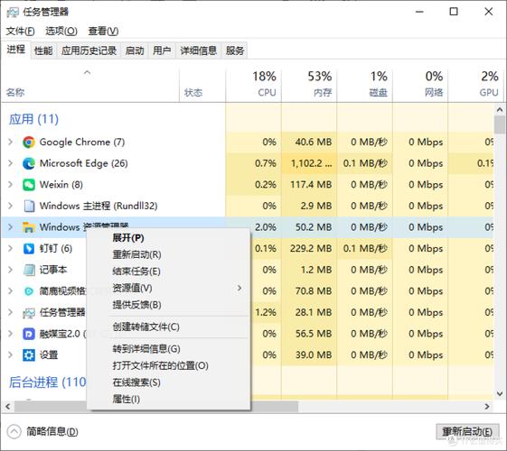 任务管理器详细信息在哪里图标