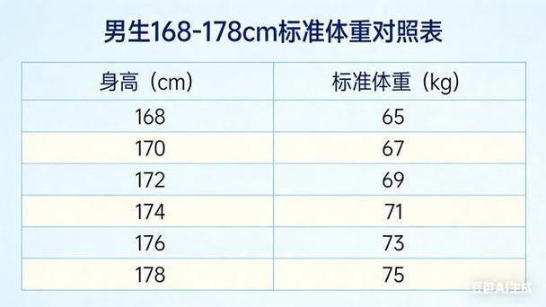 186cm标准体重截图