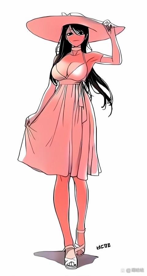 八尺美女