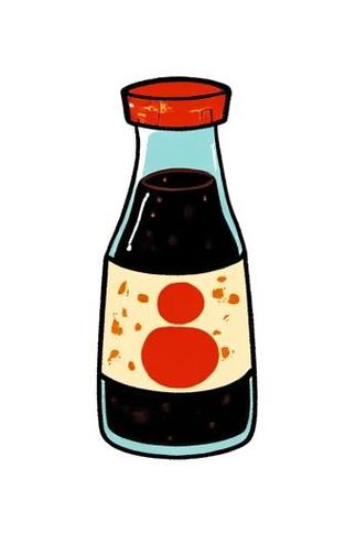 酱油卡通画