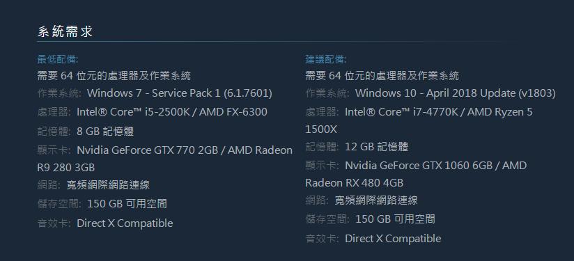 steam对电脑配置要求图标