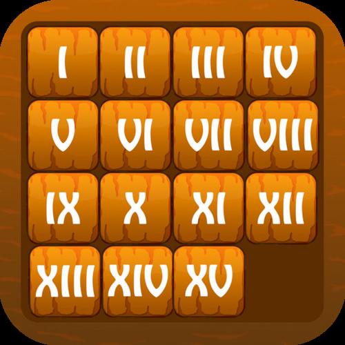 罗马数字12345678图标