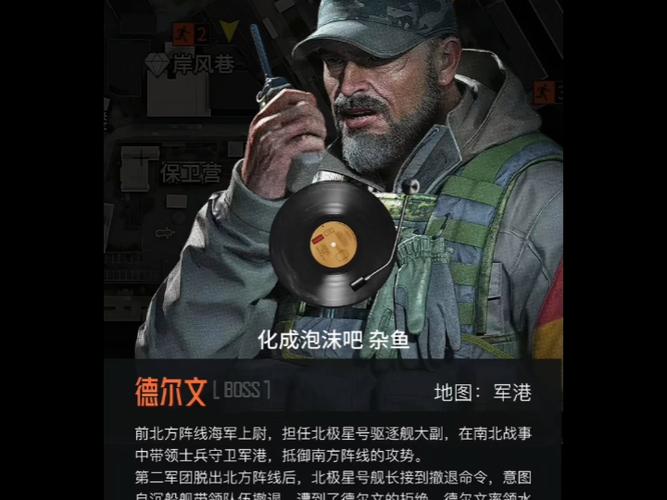 暗区突围军港boss叫什么图标