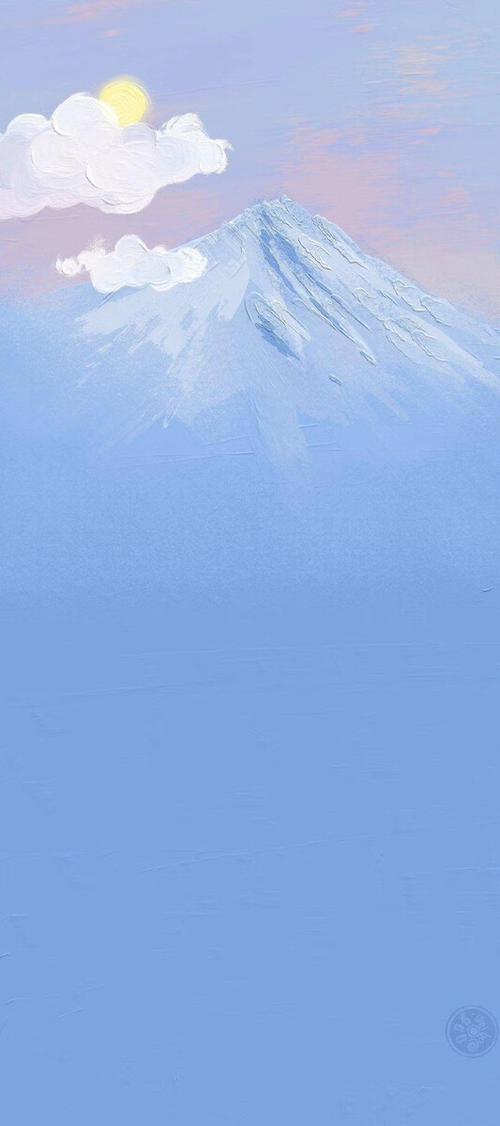 蓝色屏保截图
