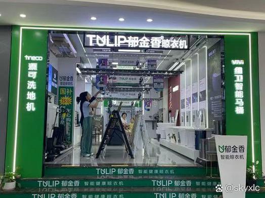 电动晾衣架实体店截图