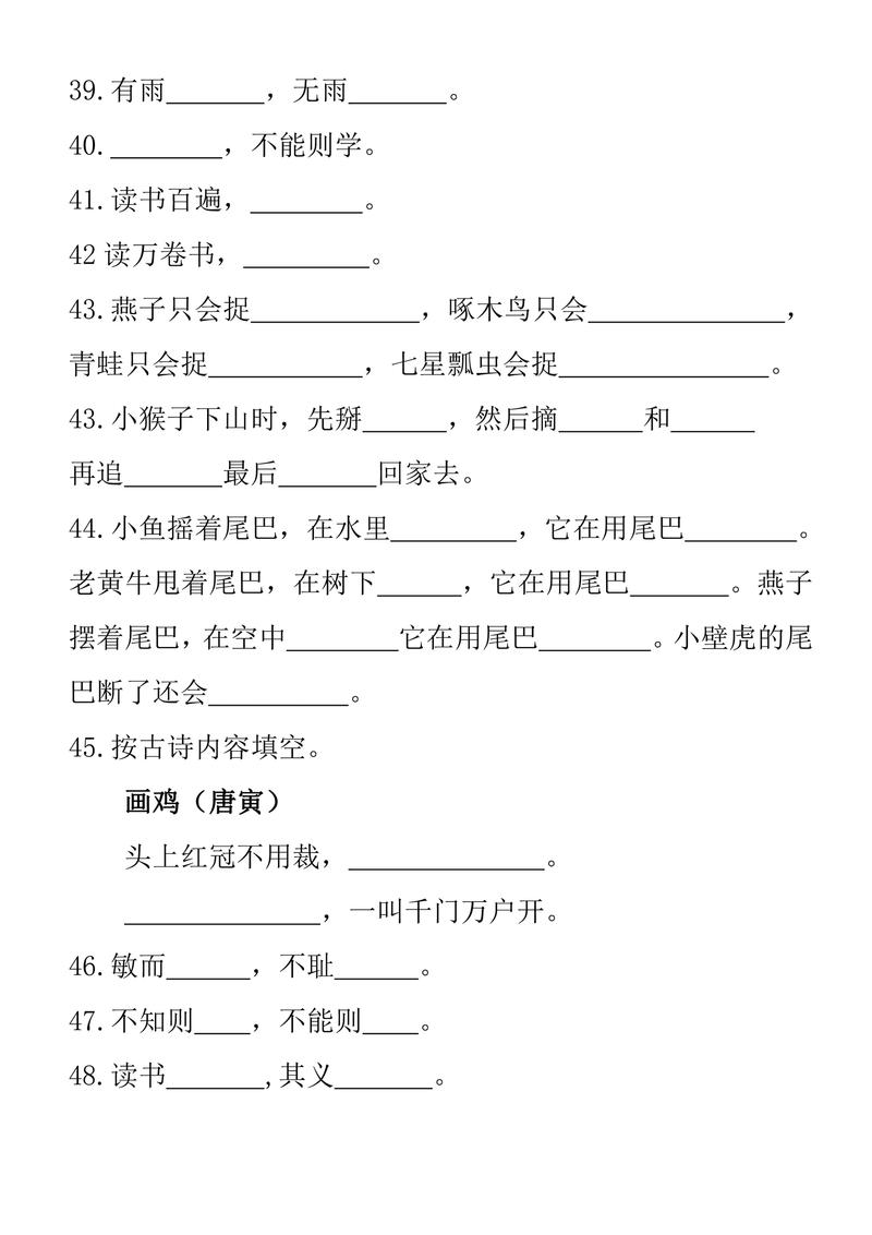 什么口袋(填空)