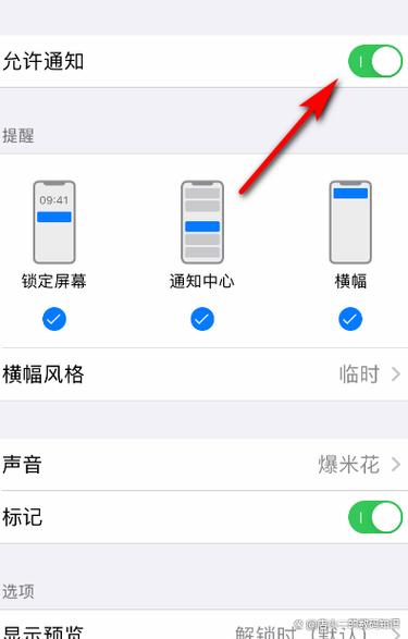 苹果手机锁屏不显示信息内容图标