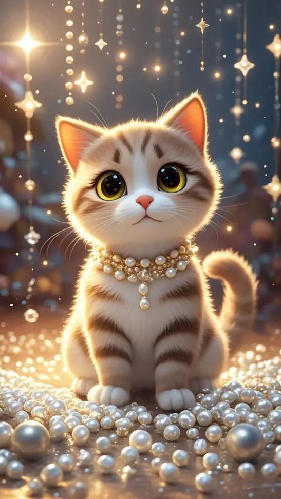 动画片小猫咪