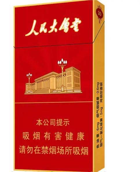 红色包装的烟有哪些图标