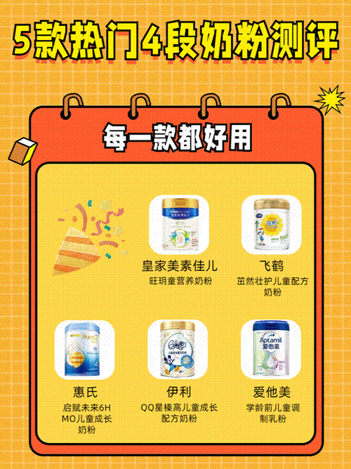 1岁最建议买的三款奶粉截图