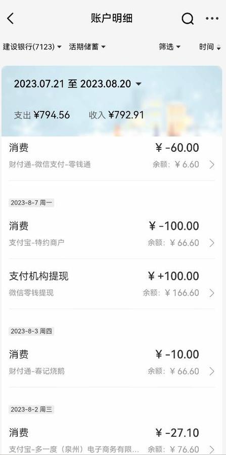 和包支付每个月扣钱吗图标