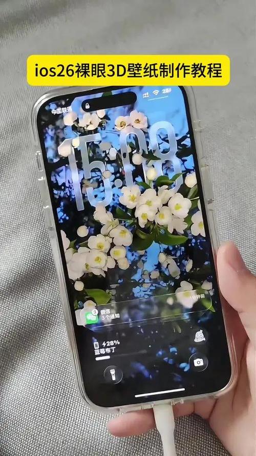 苹果手机透明壁纸怎么设置截图