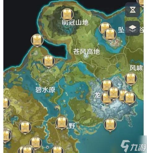 原神遗迹找到最后的遗迹图标