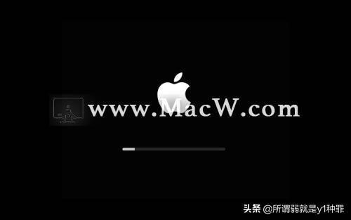 苹果电脑卡在启动界面图标