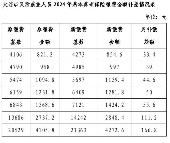 大连社保灵活就业个人缴费金额图标
