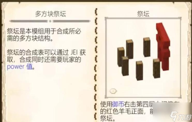 我的世界祭坛怎么做图标
