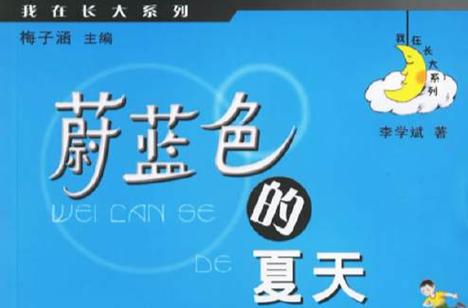 封面是蓝色的小说app图标