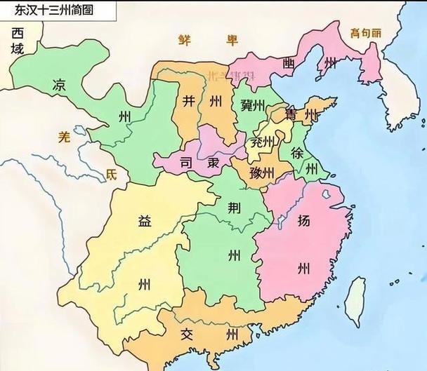 晋朝地图高清版详细州郡大图图标