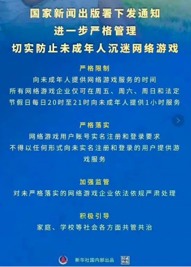 国家未成年防沉迷规定图标