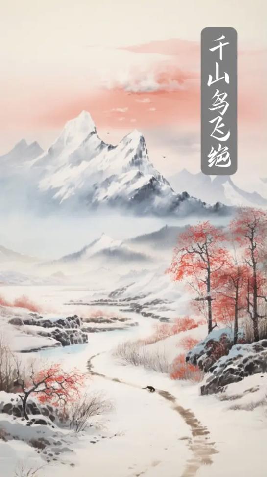 千山鸟飞绝全诗及作者图标