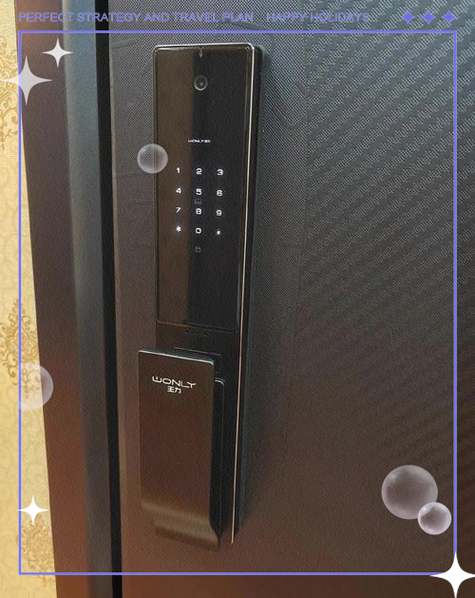 指纹锁不按指纹也能开图标