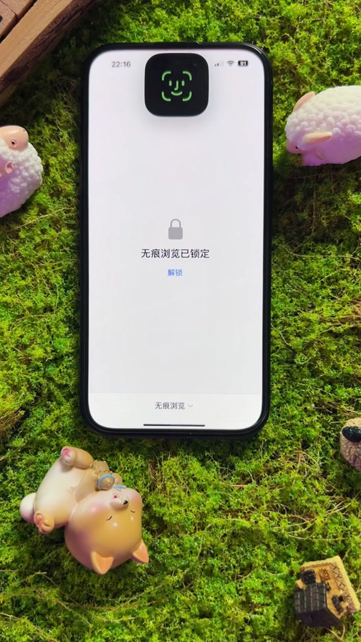 苹果面容解锁不用上滑图标