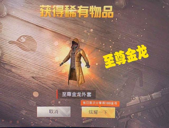 和平精英至尊金龙套装图标