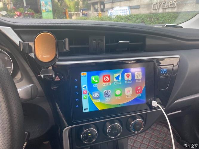 卡罗拉加装carplay图标