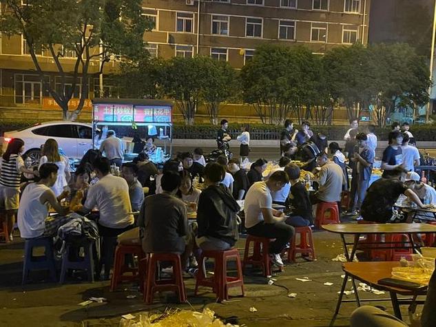 网红烧烤摊图标